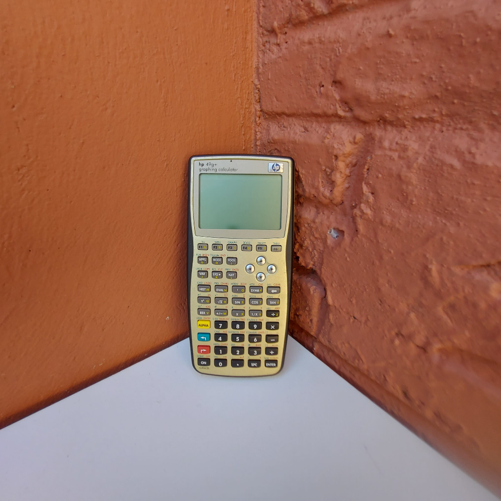 Calculadora Gráfica Hp 49g+ Perfeito Funcionamento | Shopee Brasil
