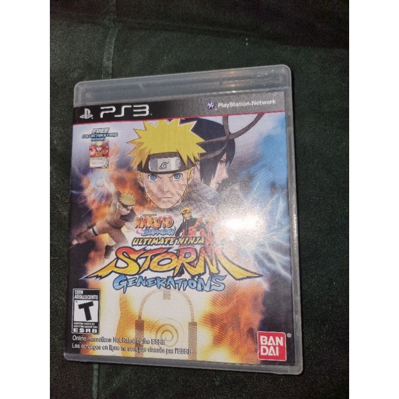 naruto storm generations ps3 seminovo | Shopee Brasil