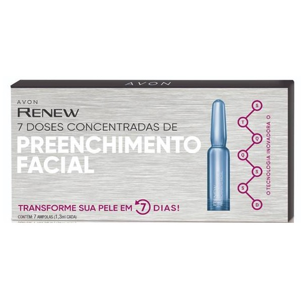 Protinol Doses Concentradas de Preenchimento Facial Renew - 7x1,3ml ...