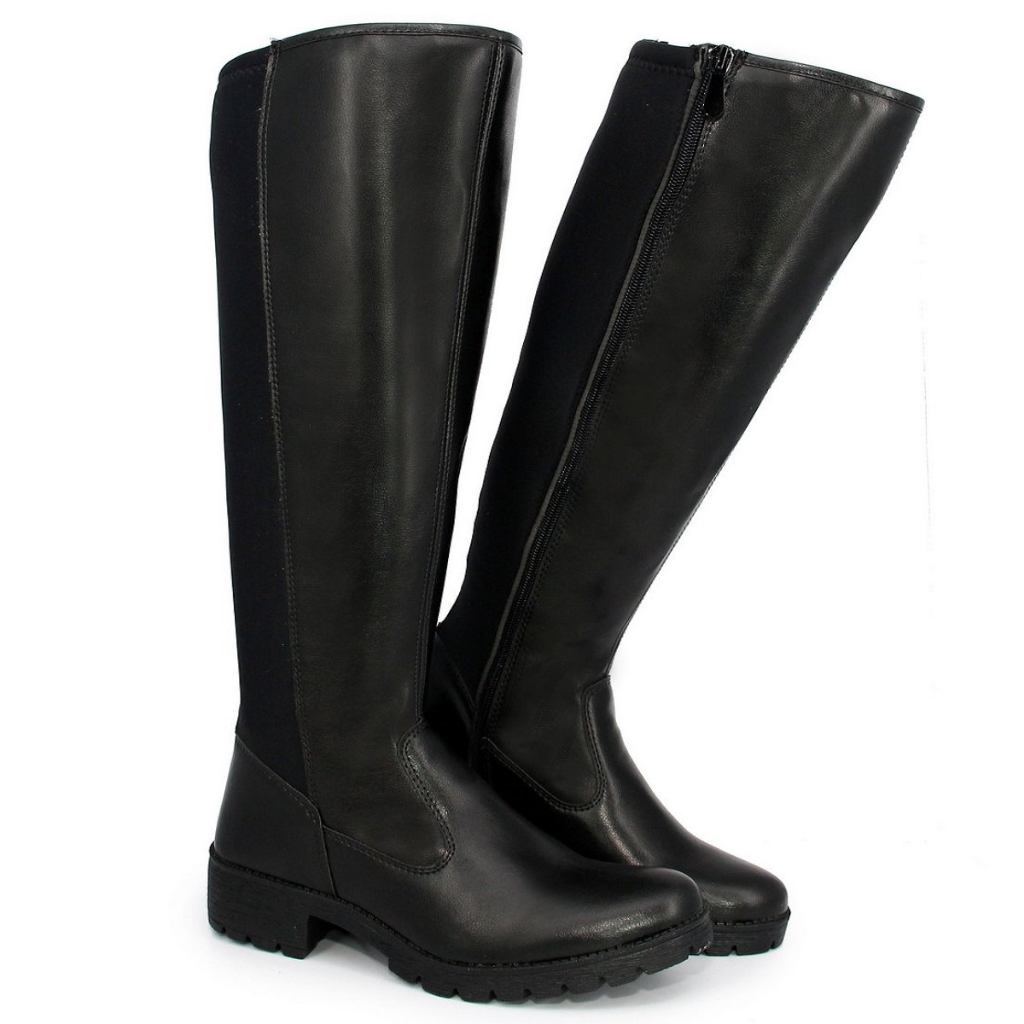Bota Cano Longo Plus Size Panturrilha Grossa Over The Knee | Shopee Brasil