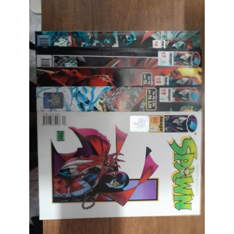 Spawn 16 a 20 Editora Abril | Shopee Brasil