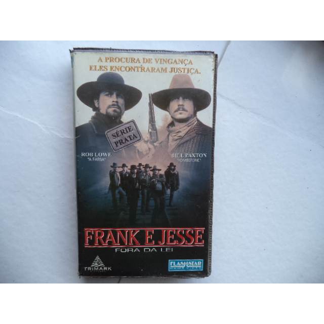 Fita Vhs Frank e Jesse Fora Da Lei Original Legendado | Shopee Brasil