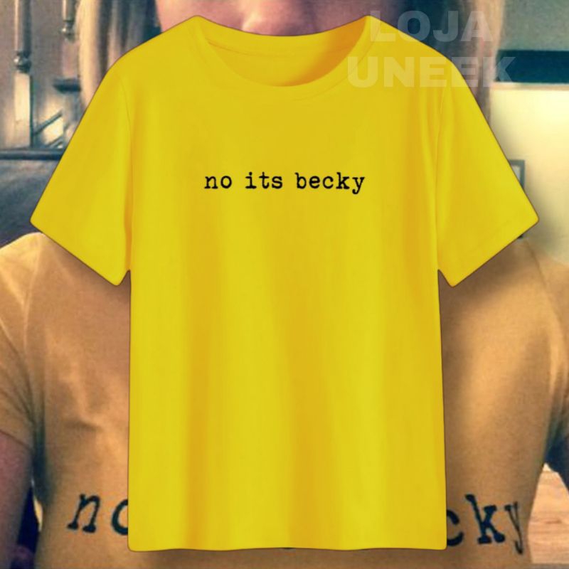 Camiseta Taylor Swift No its Becky | Shopee Brasil