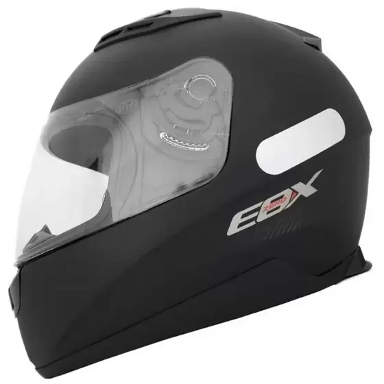 Capacete Ebf E0X Solid Preto Fosco | Shopee Brasil
