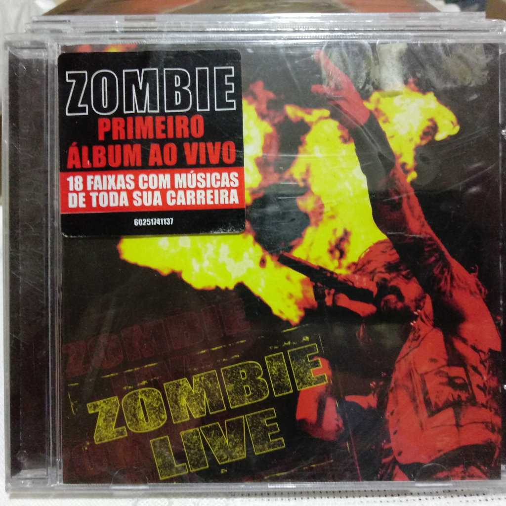 Cd Zombie - Zombie live (Lacrado) | Shopee Brasil
