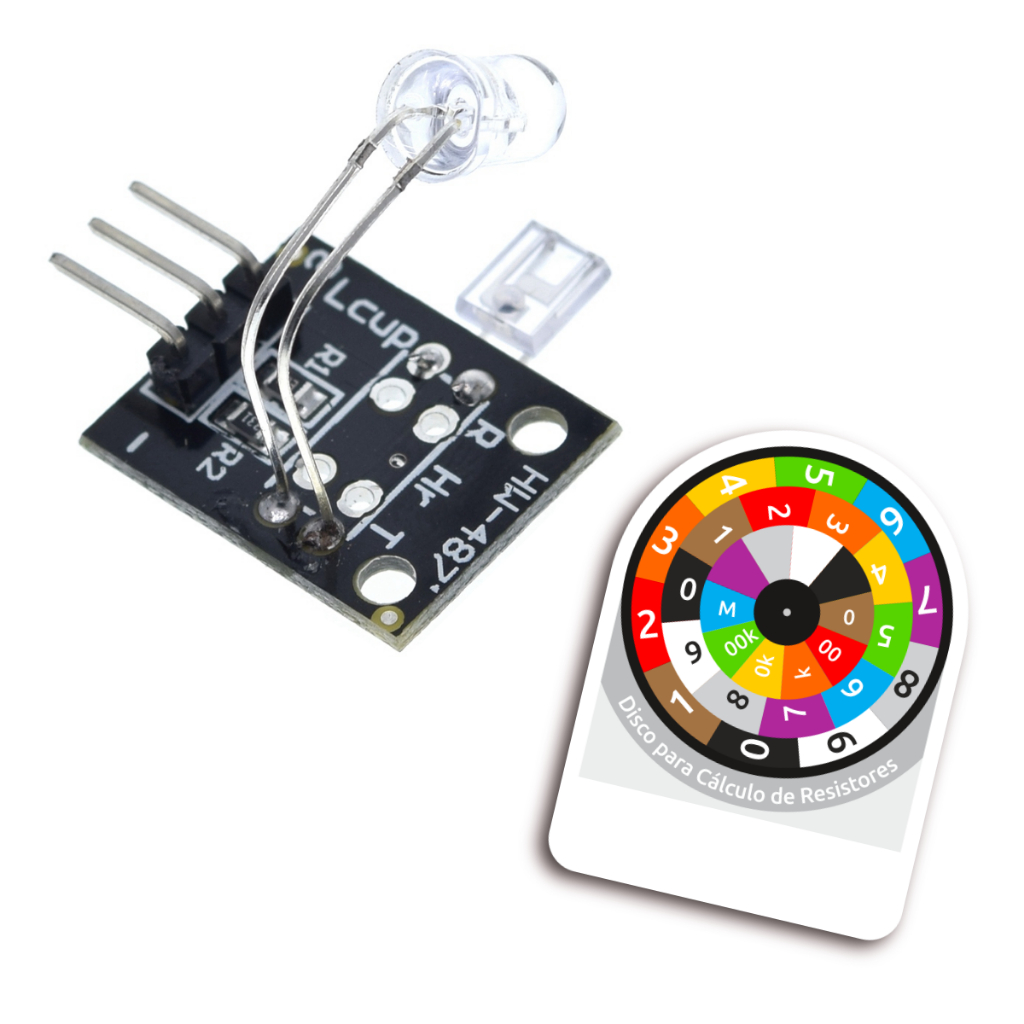 Kit 2 Módulo Sensor De Batimentos Cardíacos ky-039 Para Arduino ...