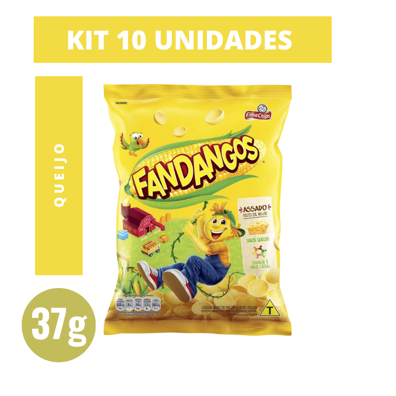 kit 10 pacotes Fangados/cheetos salgadinhos escolha os sabores envio ...