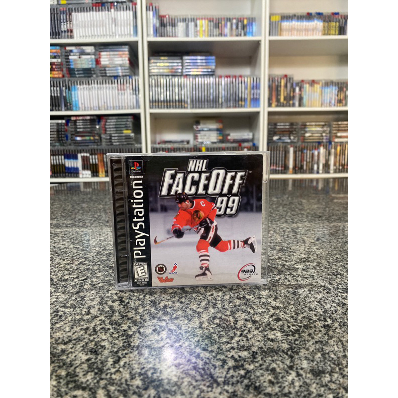 NHL Face Off 99 - Ps1 Playstation 1 Mídia Física Original Usado ...