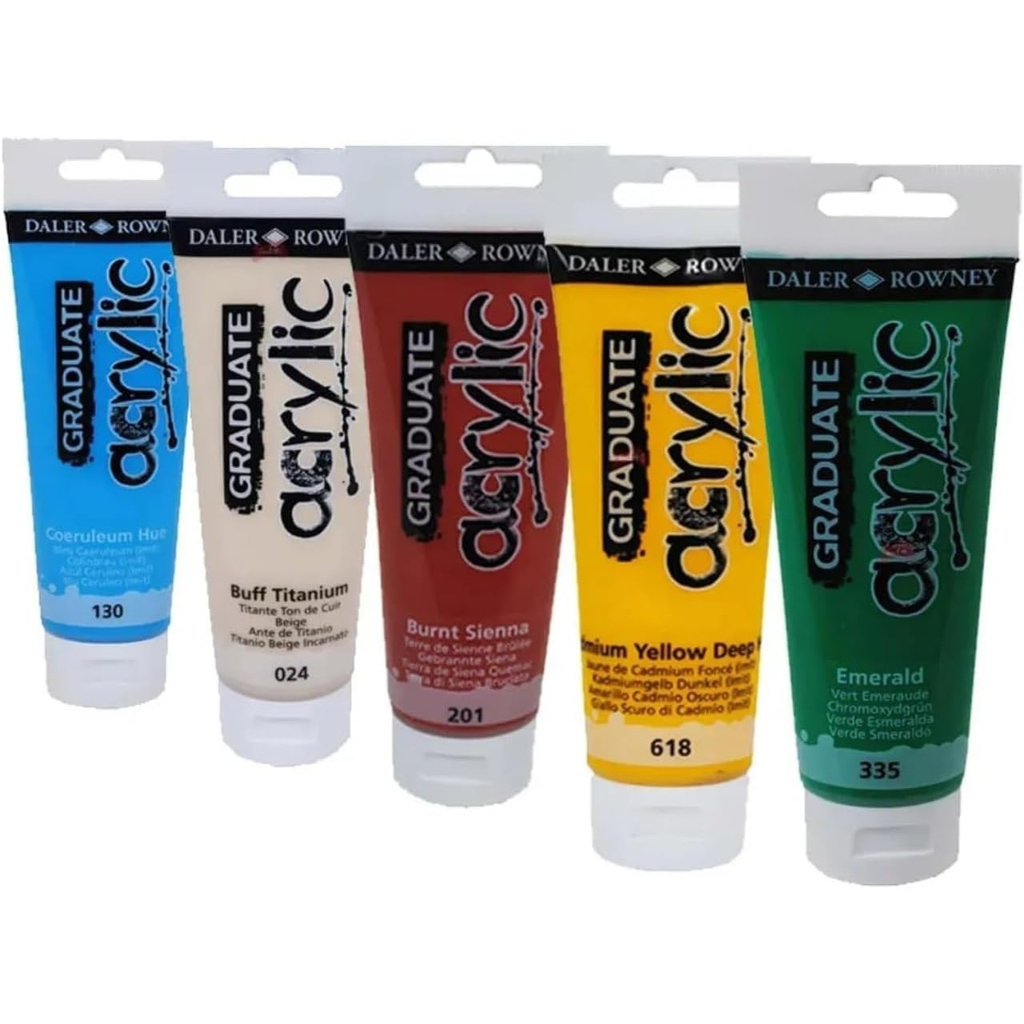 Kit Tinta Acrilica Graduate 120ml Daler Rowney Escolha As Cores ...