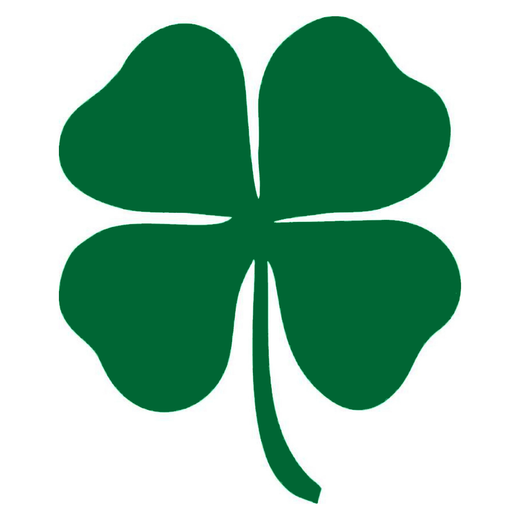 Adesivo Trevo De 4 Folhas 5x6cm | Shopee Brasil