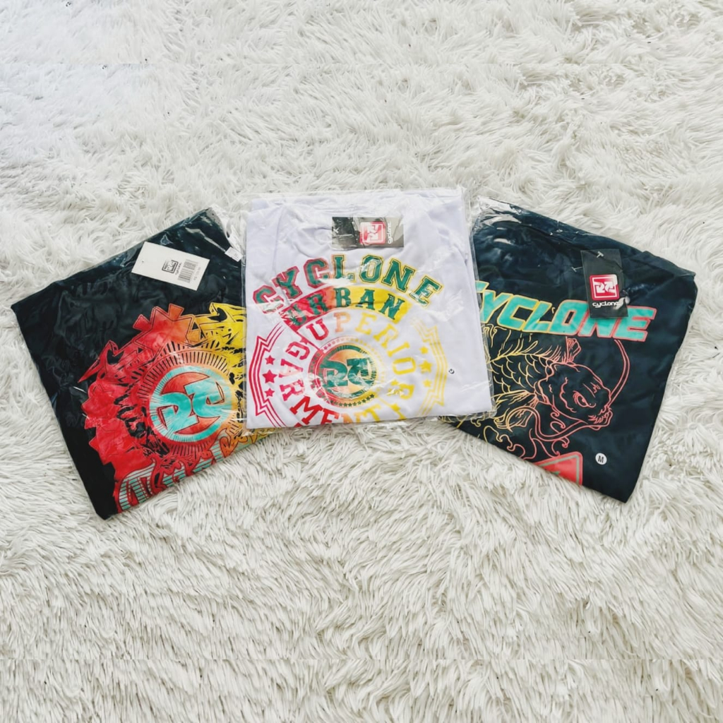 KIT 3 camisetas da Cyclone | Shopee Brasil