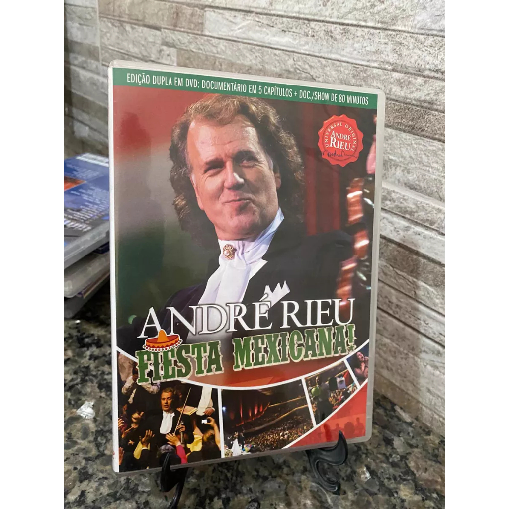 Dvd Duplo André Rieu - Fiesta Mexicana | Shopee Brasil