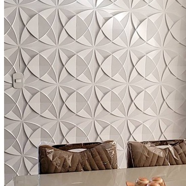 100 Placas Decorativas PVC Revestimento 3d 25cm | Shopee Brasil