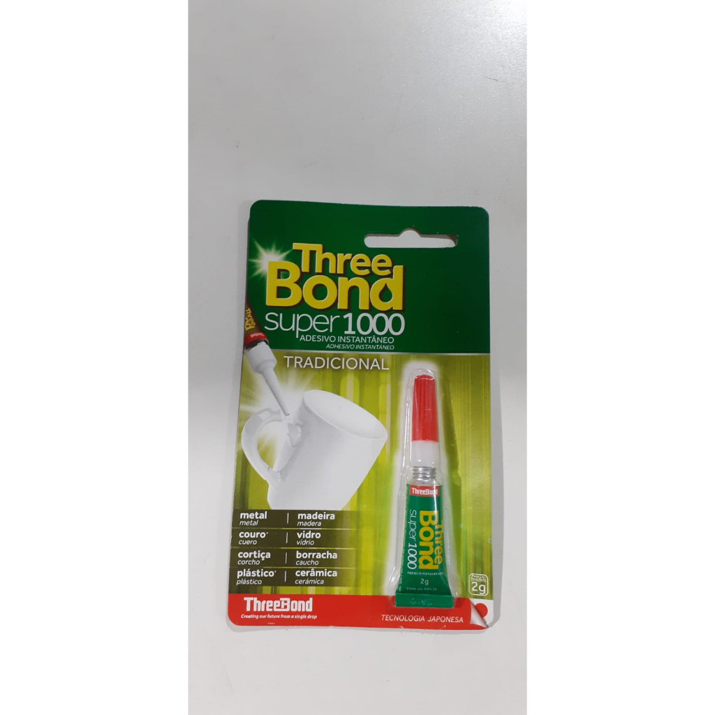 Three Bond Super 1000 Adesivo Instâneo 2g | Shopee Brasil