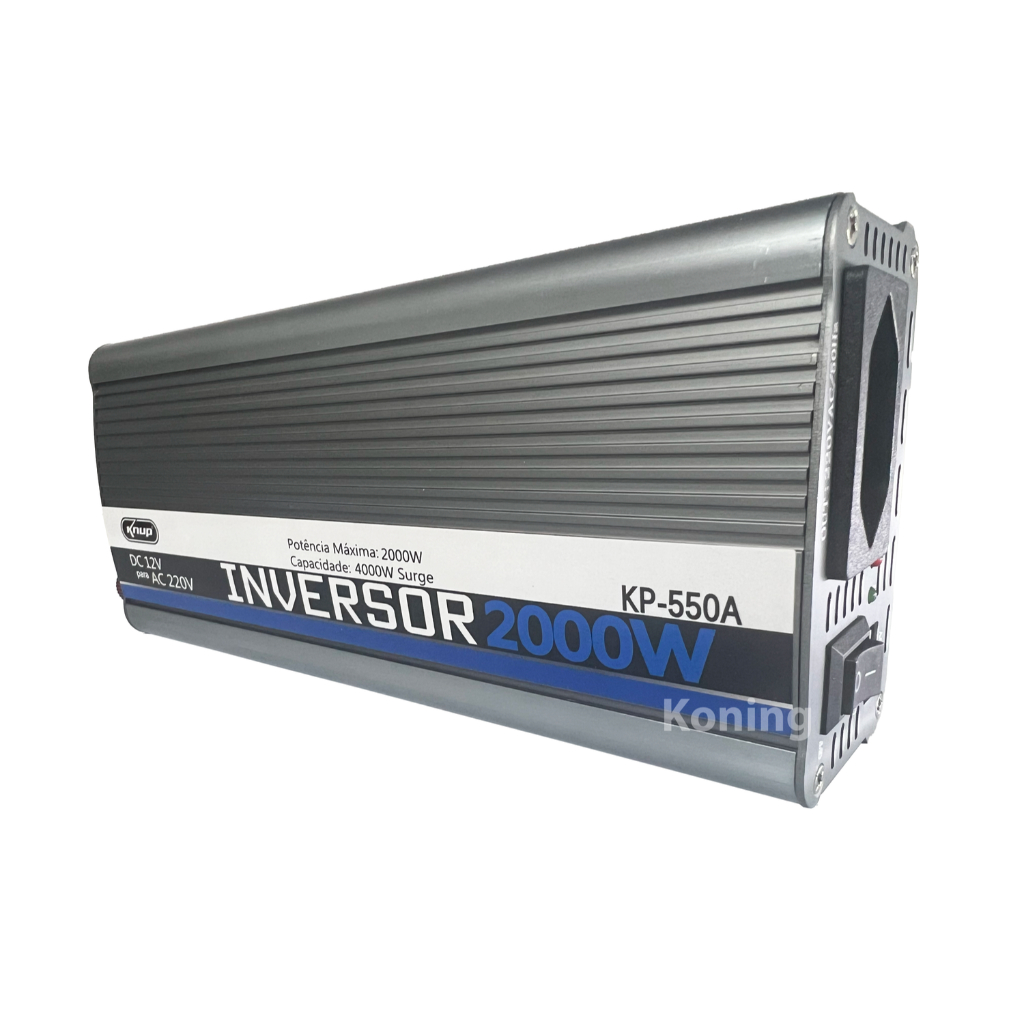 Inversor Senoidal Veicular Tensão 12v 220v 2000w Conversor | Shopee Brasil