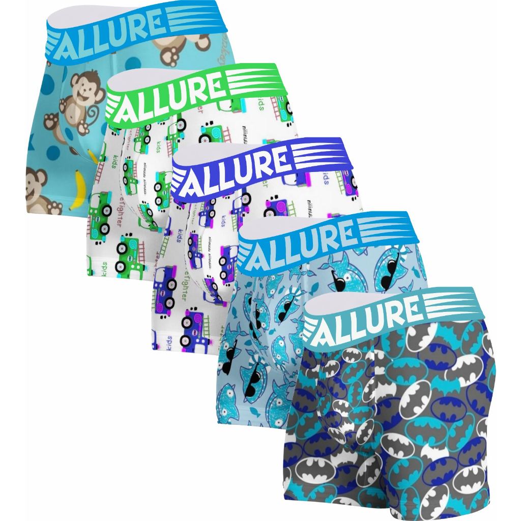 Cueca Boxer Infantil Menino Criança Microfibra | Shopee Brasil