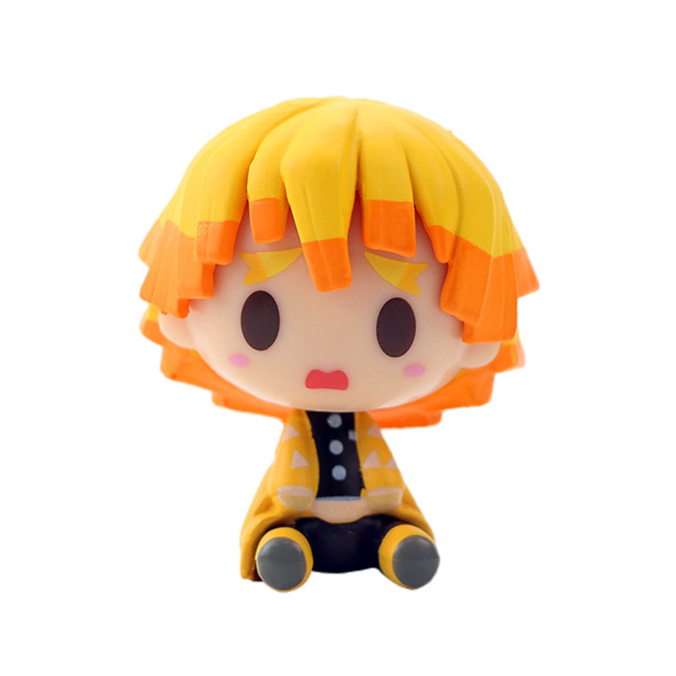 Boneco Zenitsu Agatsuma Kimetsu No Yaiba Tanjiro Hashira Figure Shinobu ...