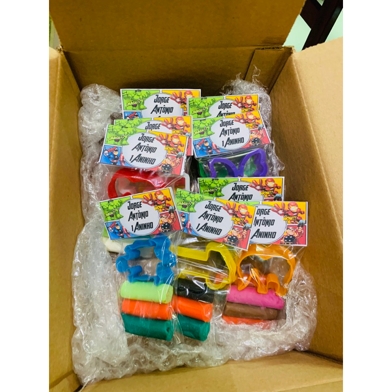 100 kit mini massinha com um cortador | Shopee Brasil