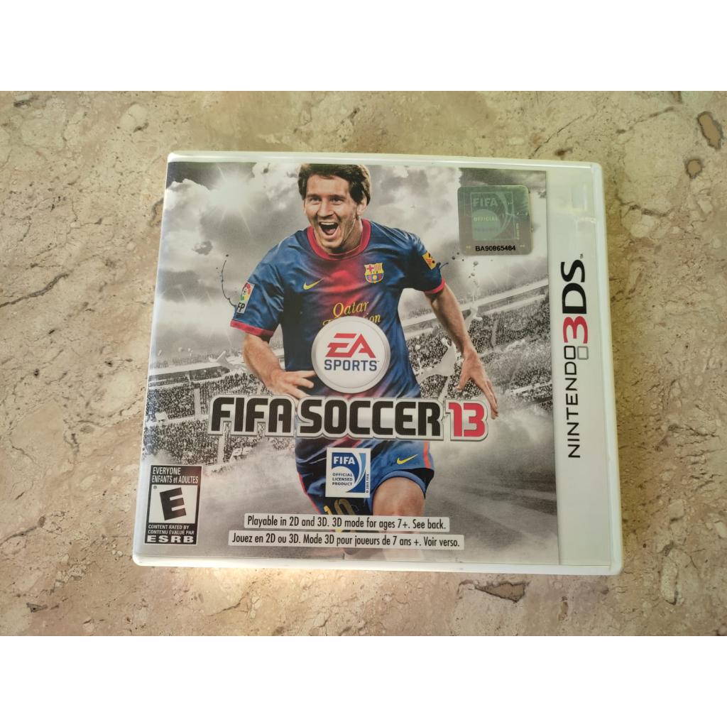 Jogo Fifa Soccer 13 Nintendo 3ds Midia Fisica Original