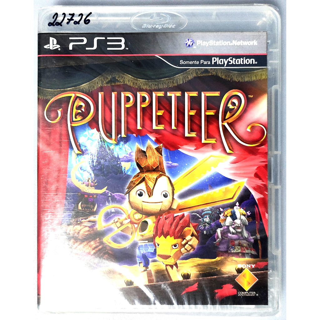 Jogo Puppeteer Novo Lacrado PlayStation 3 PS3 | Shopee Brasil