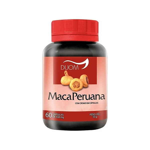 Maca Peruana 60 Caps 550mg - Duom | Shopee Brasil