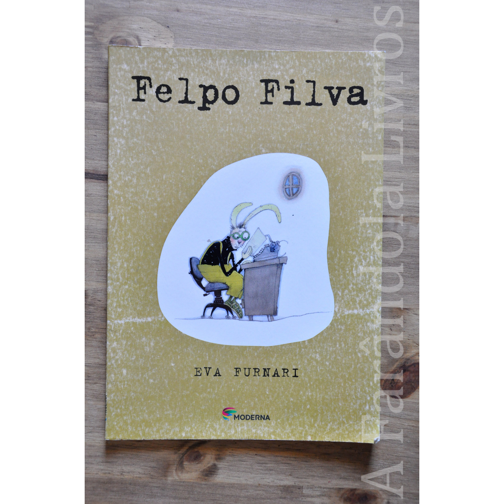 Felpo Filva Eva Funari Moderna nova ortografia | Shopee Brasil