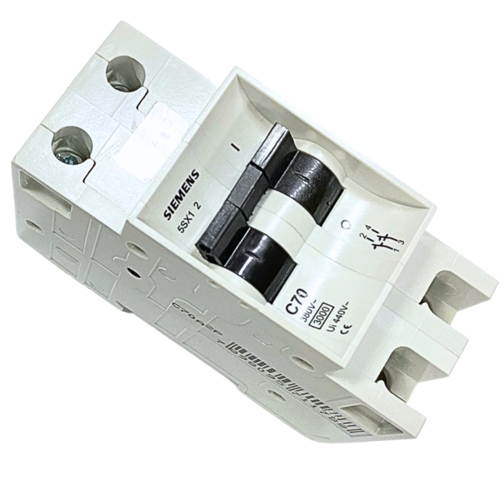 Disjuntor Bipolar Din Curva C 70a Siemens | Shopee Brasil