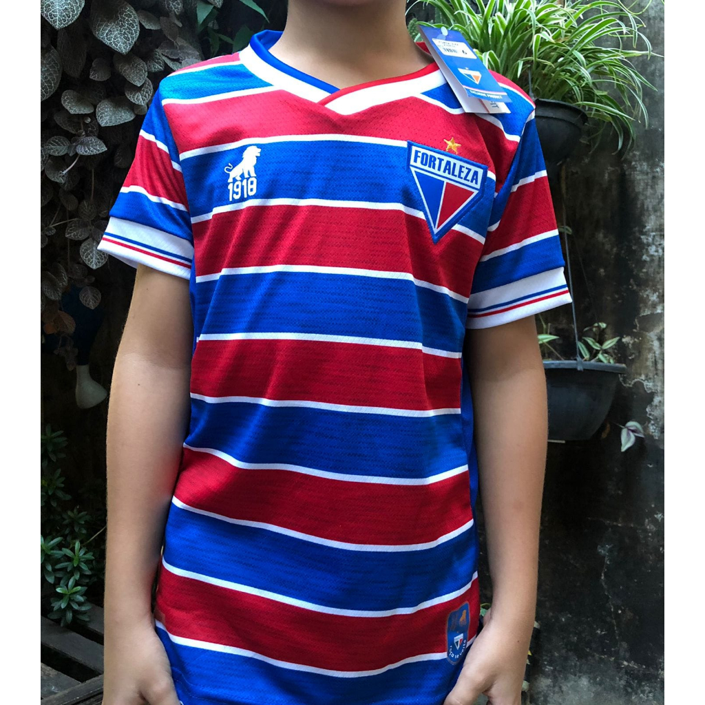 CAMISA FORTALEZA JÚVENIL 2022 TRADICIONAL (10 , 12 ANOS) | Shopee Brasil