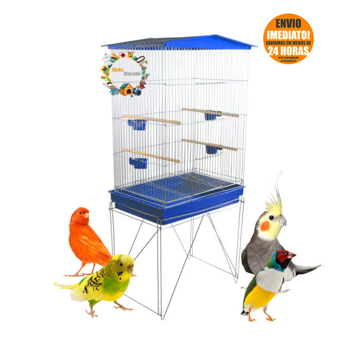 Viveiro Grande Desmontavel Malha Fina Gaiolas Para Calopsitas Agapornis ...