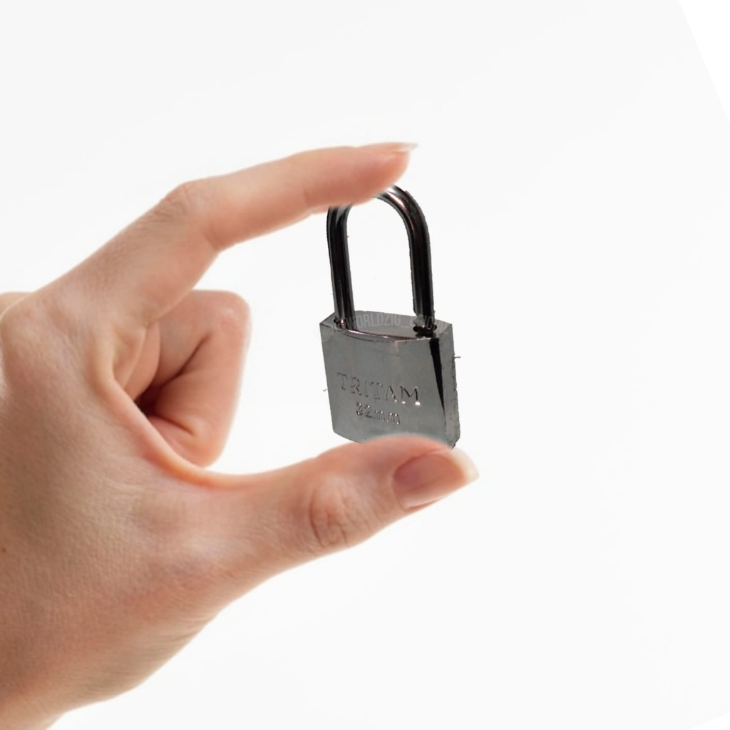 Cadeado Pequeno com 03 Chaves Tripla para Armário Bagagens & Gavetas ...