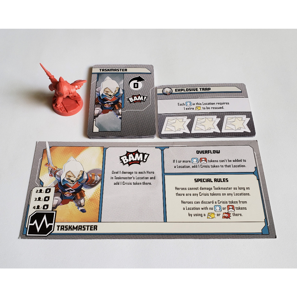 Taskmaster - Villain | Vilão - Marvel United | Shopee Brasil