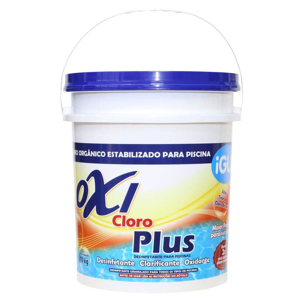 Cloro Oxi Plus Igui Original 10kg | Shopee Brasil