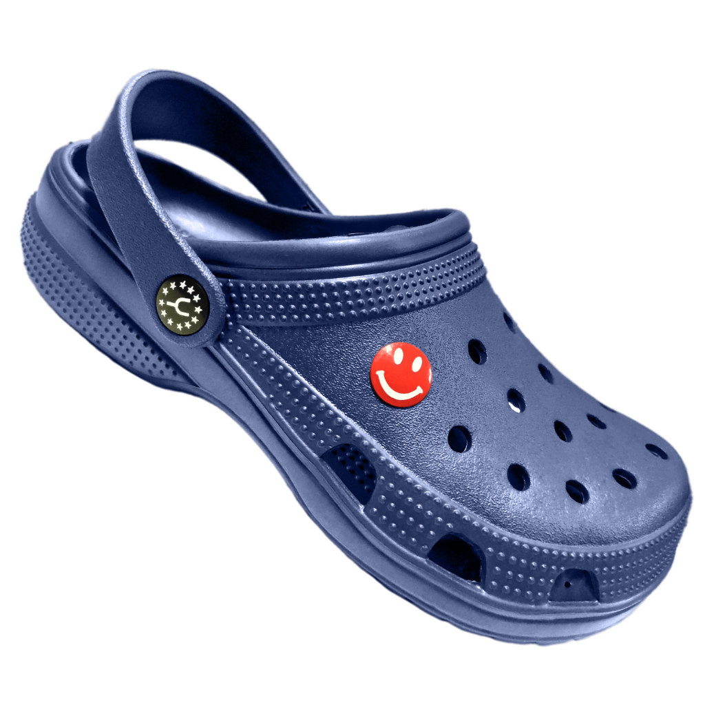 Sandalia babuche clássica Yvate adulto azul unissex BGX66A | Shopee Brasil