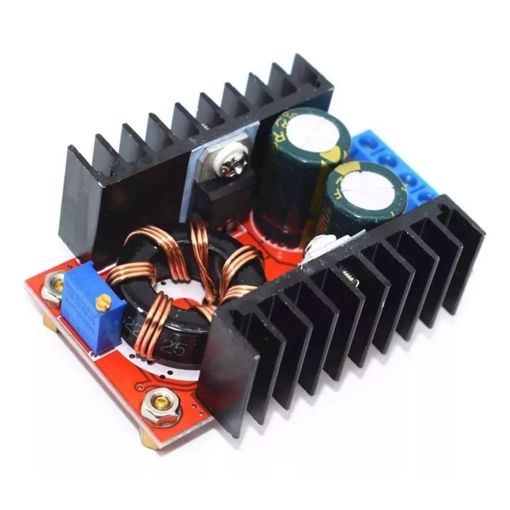 Conversor Boost Dc-dc Step-up 150w 6a 10-32v Para 12-35v Nfe ...