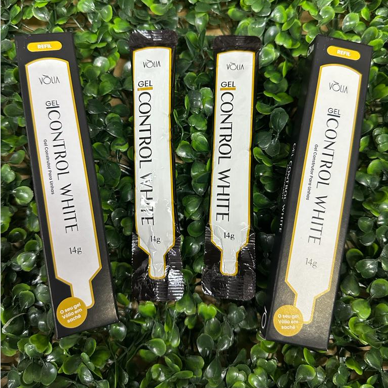 Refil Sache Gel Control White Bisnaga - Volia -14g | Shopee Brasil