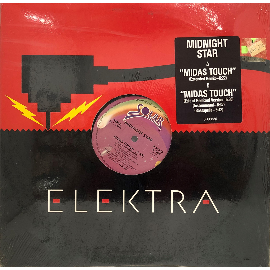 Lp - Midnight Star - Midas Touch - 1986 (Importado) | Shopee Brasil