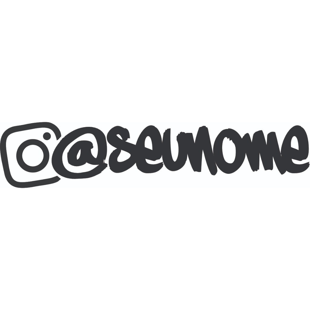 Adesivo Seu Instagram - 18x3cm | Shopee Brasil