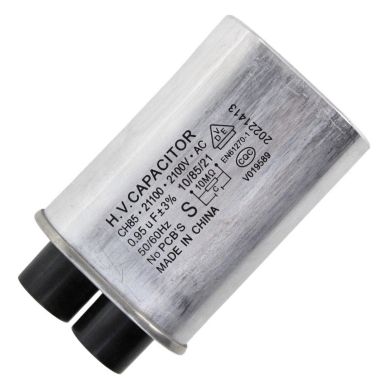 Capacitor De Alta Tensão Microondas 0,95uf 2100v | Shopee Brasil