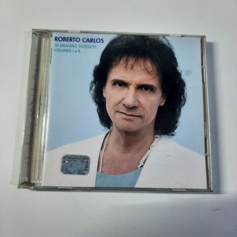 CD duplo Roberto Carlos 30 grandes sucessos Volume 1 e 2 | Shopee Brasil
