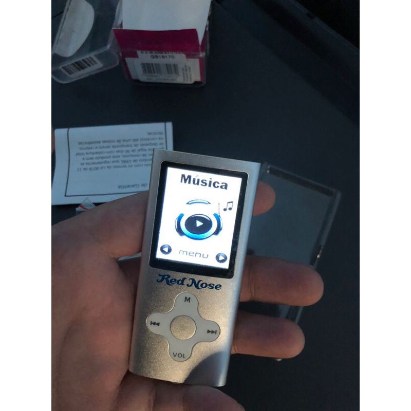 MP4 player red nose edição especial | Shopee Brasil