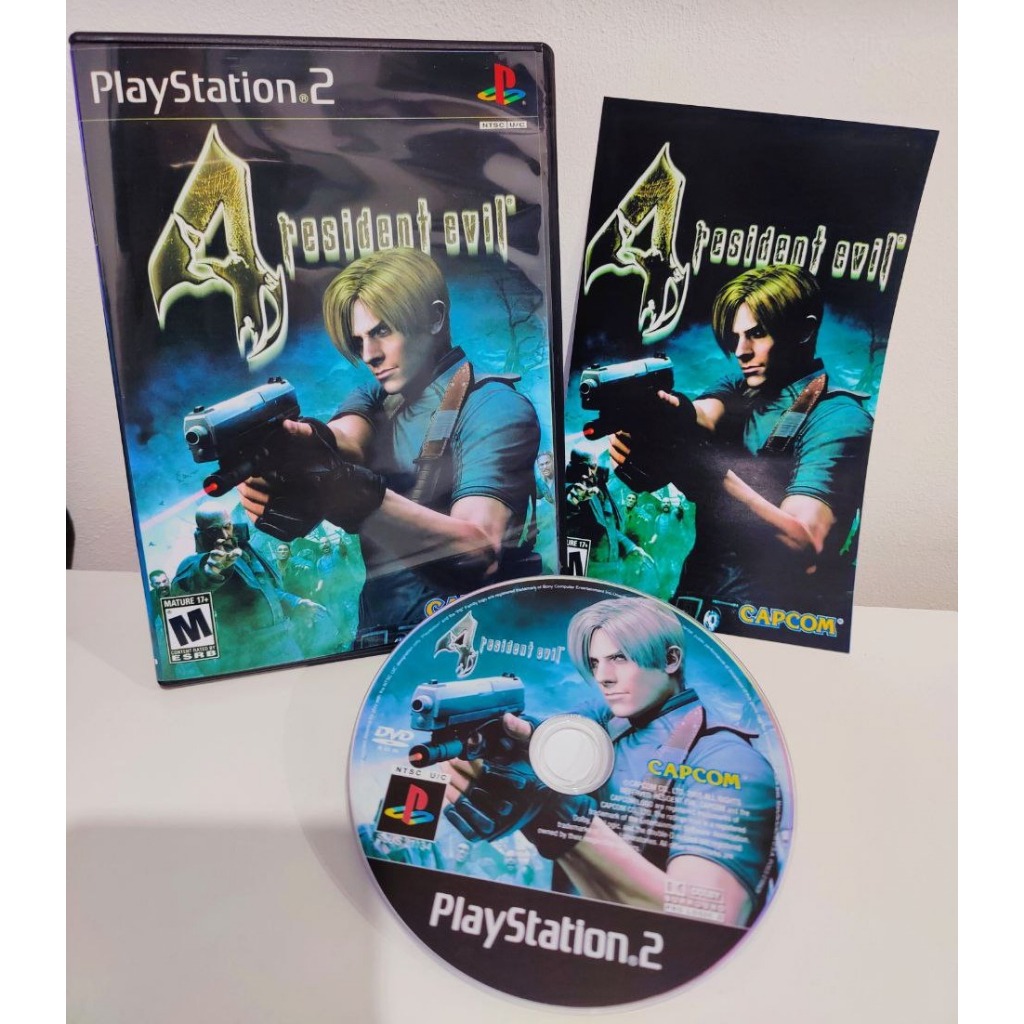 Resident Evil 4 - PS2 | Shopee Brasil