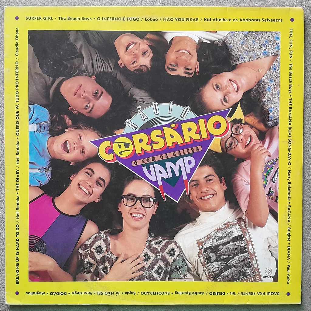 Lp novela Vamp Radio Corsario vinil 1991 Claudia Ohana Natasha | Shopee ...