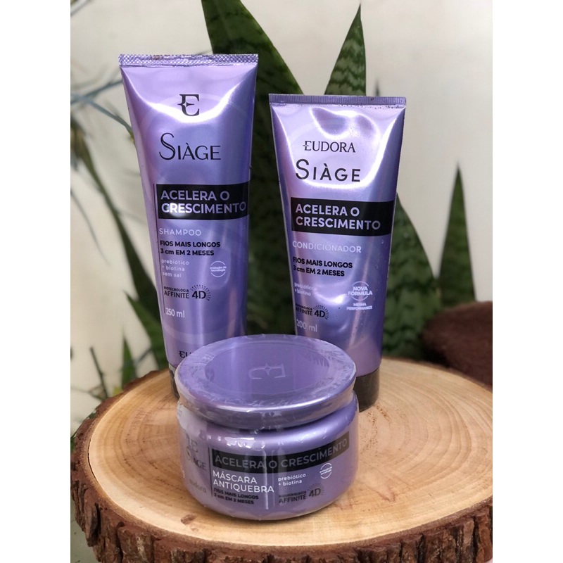 Kit Acelera o crescimento Siage Eudora | Shopee Brasil Kit Acelera o crescimento Siage Eudora | Shopee Brasil