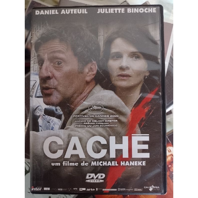 DVD Caché (Dublado e Legendado) Michael Haneke | Shopee Brasil