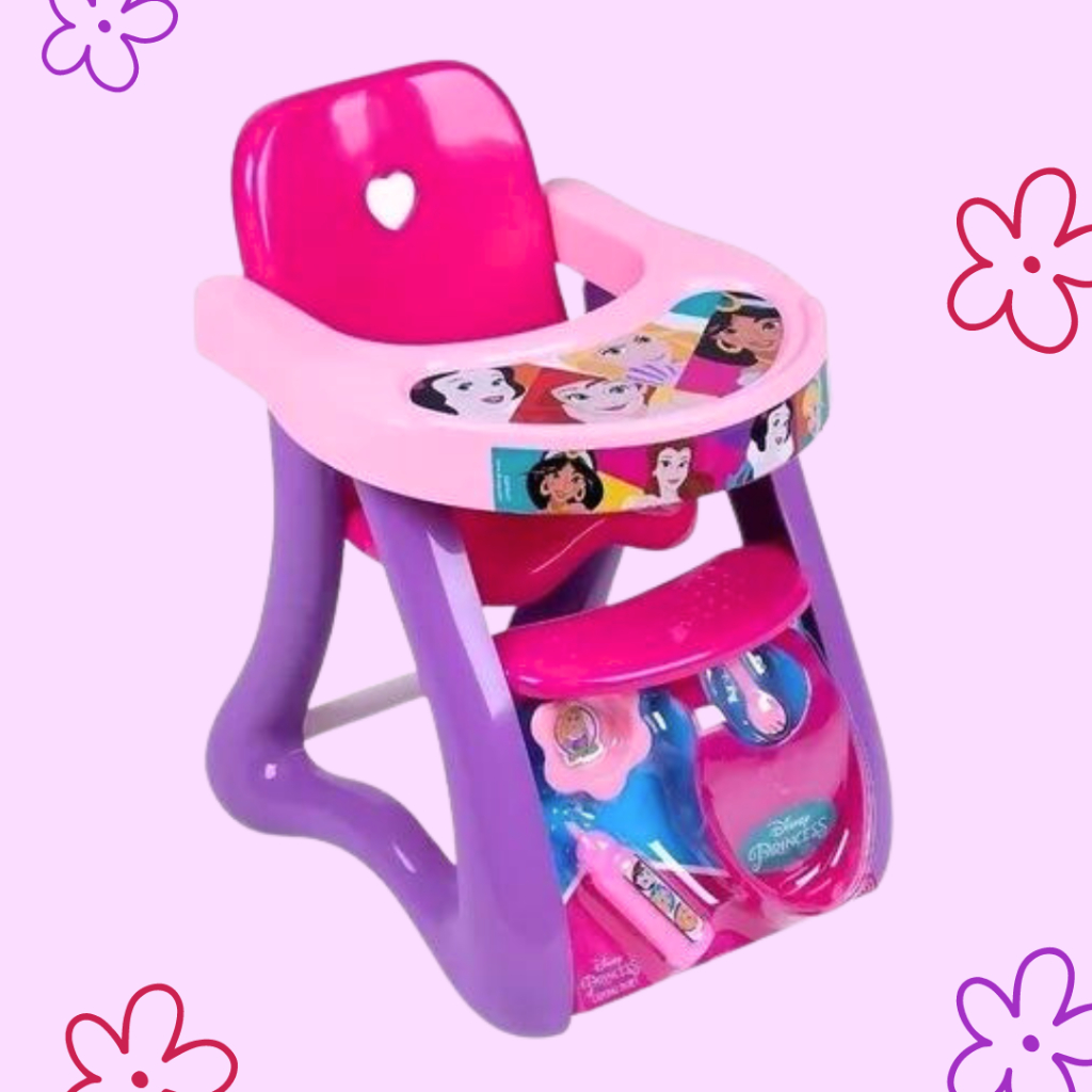 Brinquedo Cadeirão de Papinha das Princesas da Disney - Cotiplás ...