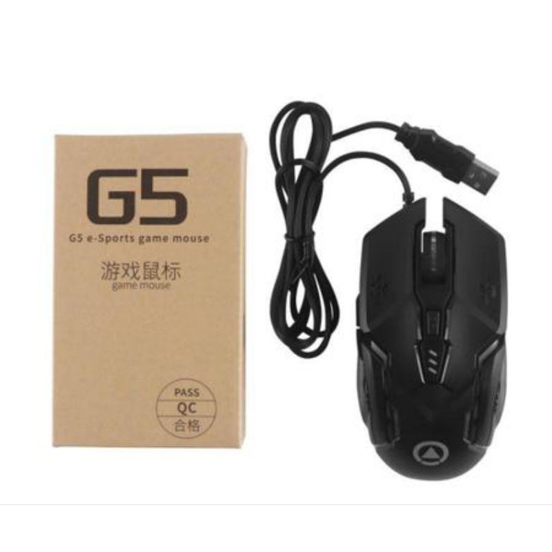 Mouse G5 Gamer (RGB) | Shopee Brasil