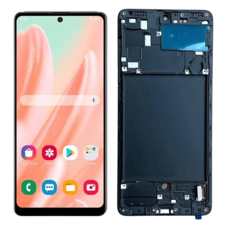 Tela Frontal Compatível Galaxy A71 A715 A715f Oled Com Aro E Sem Aro | Shopee Brasil