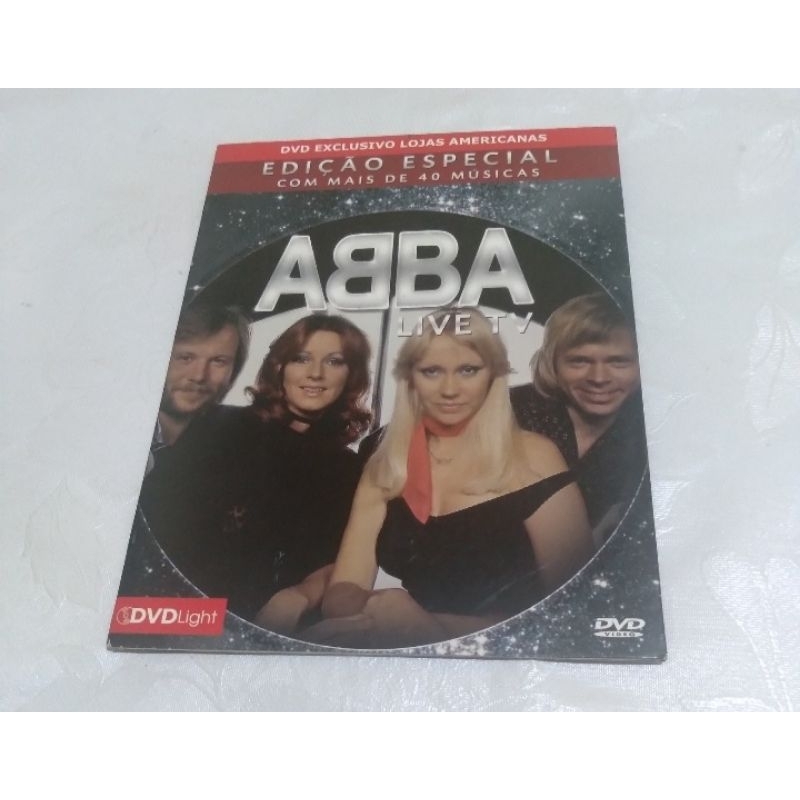 DVD ABBA - LIVE TV | Shopee Brasil