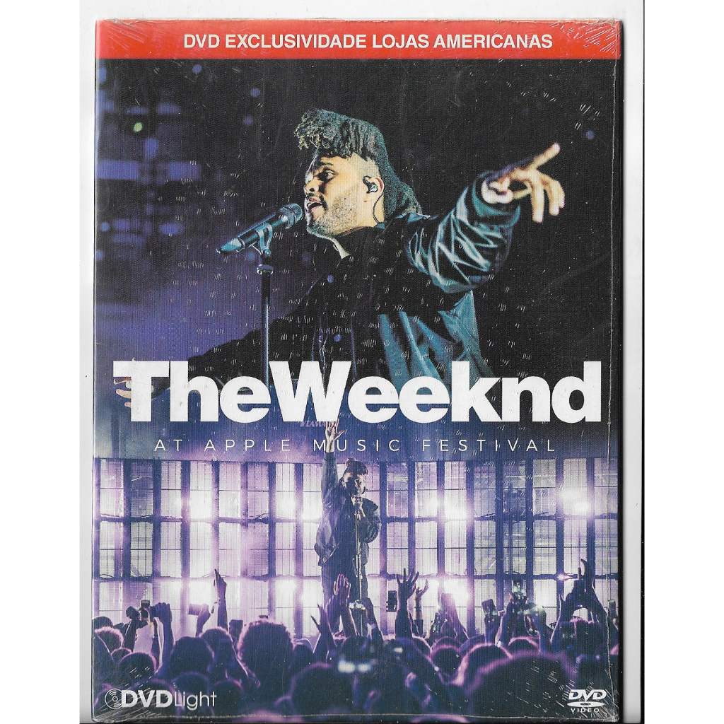 DVD Musical The Weeknd - At Apple Music Festival ( Original,Novo e ...