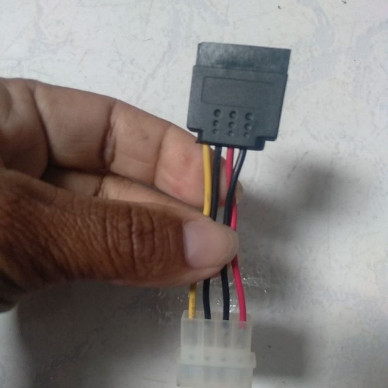 Adaptador Conversor Energia Molex Ide 4 Pinos P/ Sata | Shopee Brasil